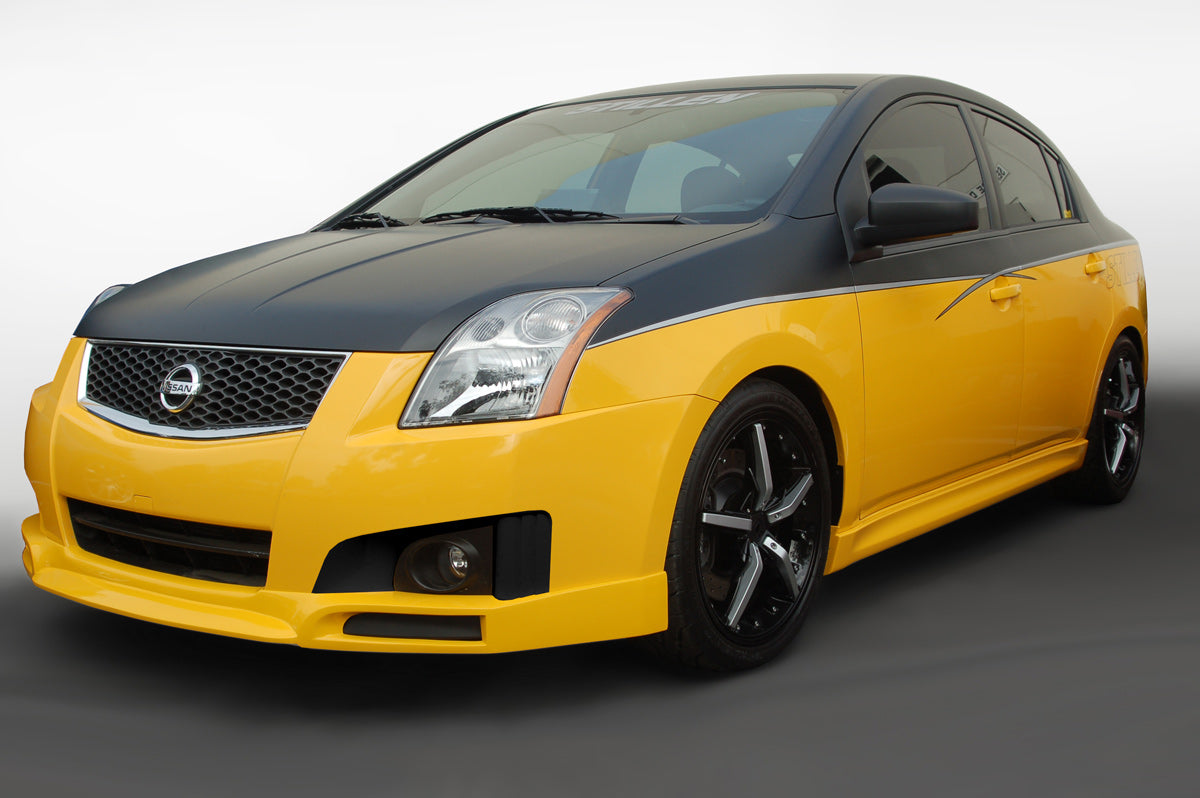 Stillen 2007 2011 Nissan Sentra SE R Spec V Front Lip Spoiler 108114