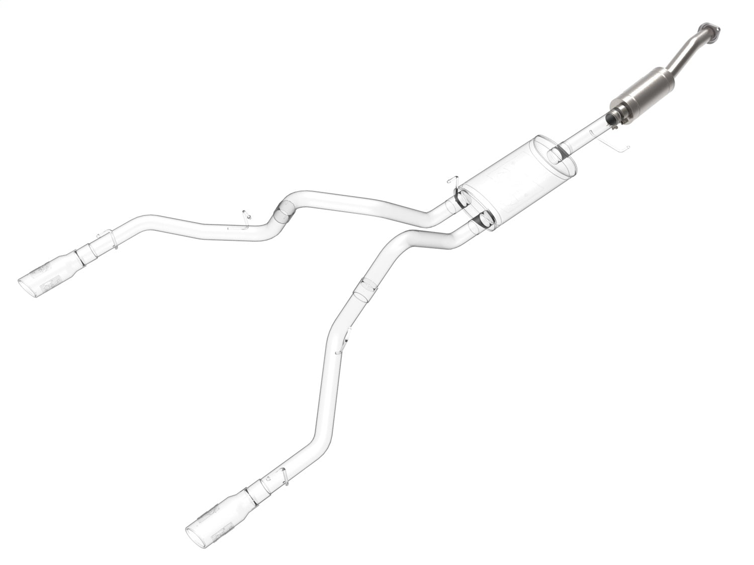 aFe Power Vulcan Series Resonator Upgrade Pipe Fits POWER Exhaust Syst ...
