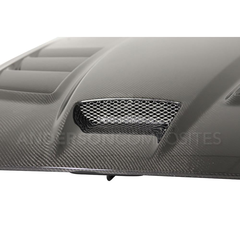 Anderson Composites Type-ACR carbon fiber hood for 2003-2009 Dodge Vip ...
