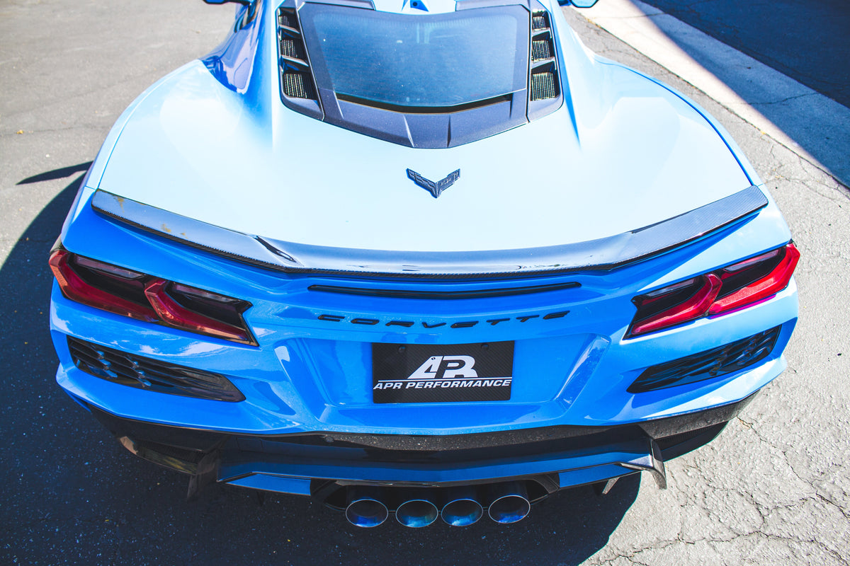 Chevrolet Corvette C8 Z06 Carbon Fiber Rear Spoiler Delete (AS-106826 ...