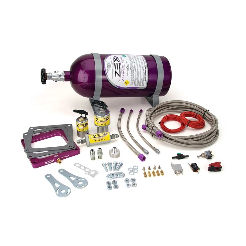 ZEX Dominator Flange Race Perimeter Plate System with 10 lb Purple Bot ...