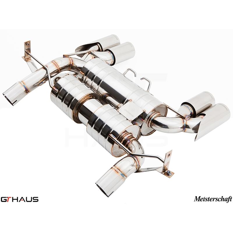 GTHAUS GT2 Racing Exhaust (Includes SUS SR Pipes) Stainless for 2008-2 ...
