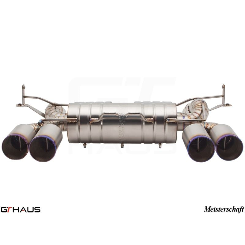 GTHAUS GT2 Racing Exhaust (Includes SUS SR Pipes) Titanium for 2008-20 ...