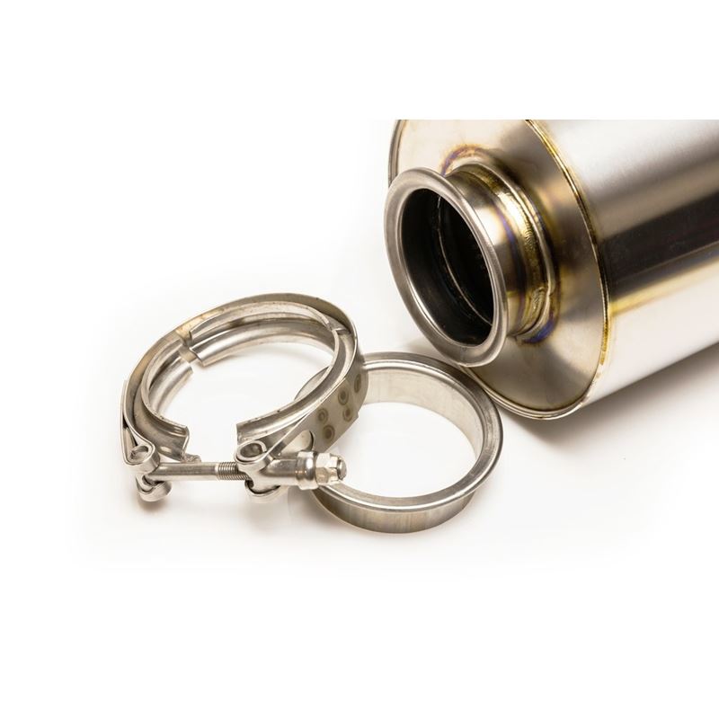 GReddy Universal 2.5in RS-Ti Titanium Muffler(140) and Tip(105) with V ...