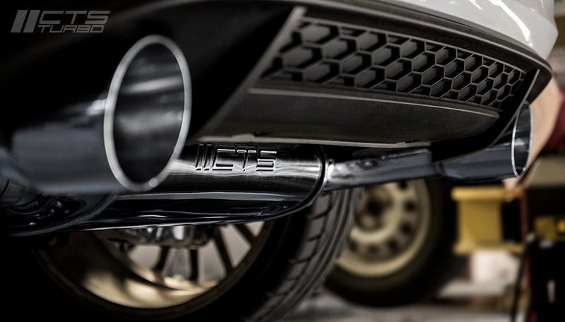 CTS Turbo VW MK7.5 GTI 3" Turbo Back Exhaust High-Flow Cat (CTS-EXH-TB ...
